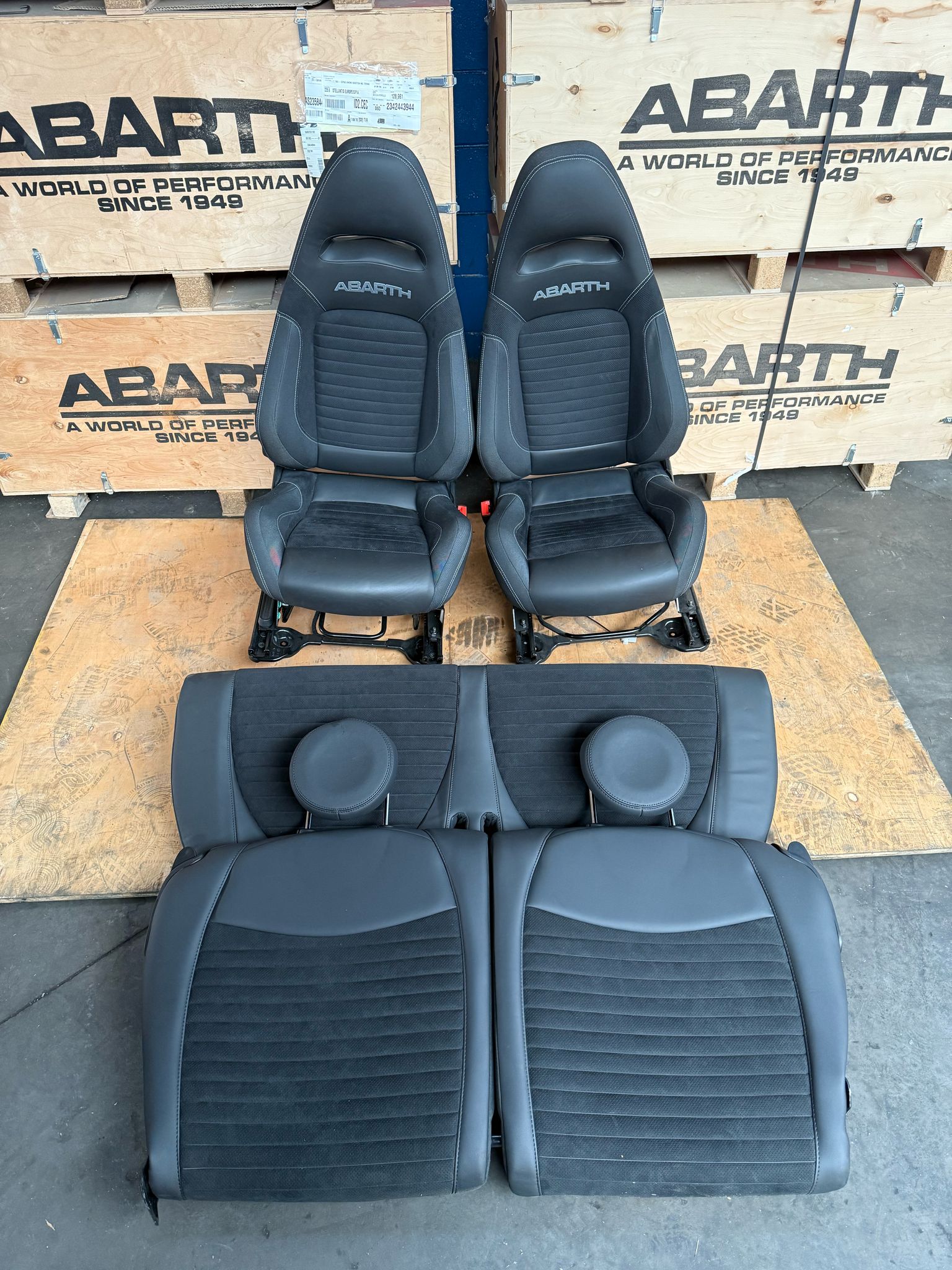 Sedili Sabelt 500 595 interno completo – Monza Performance - Il Bomber ...