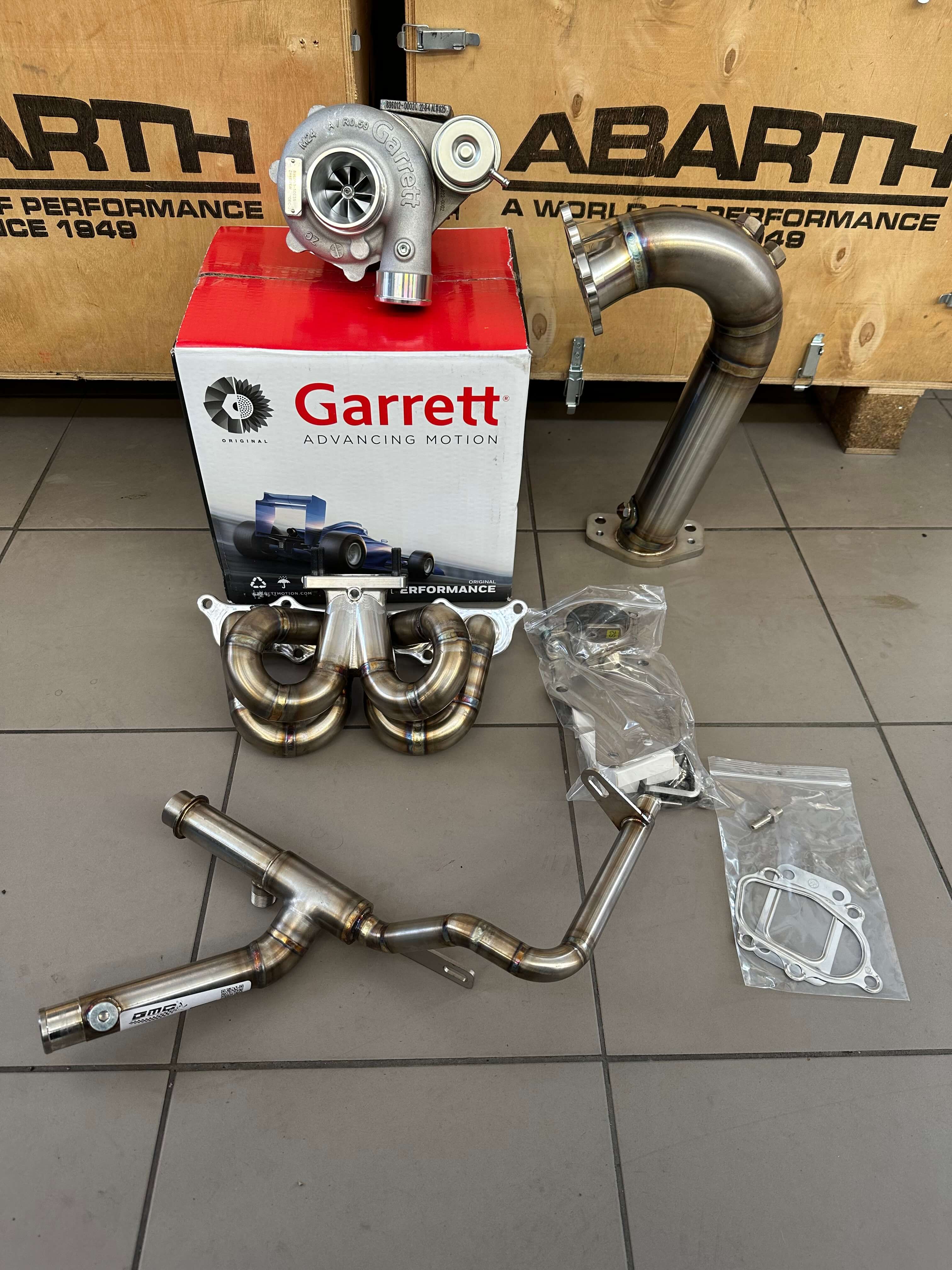SuperKit Garrett GBC 300 con collettori in acciaio GMC – Monza ...
